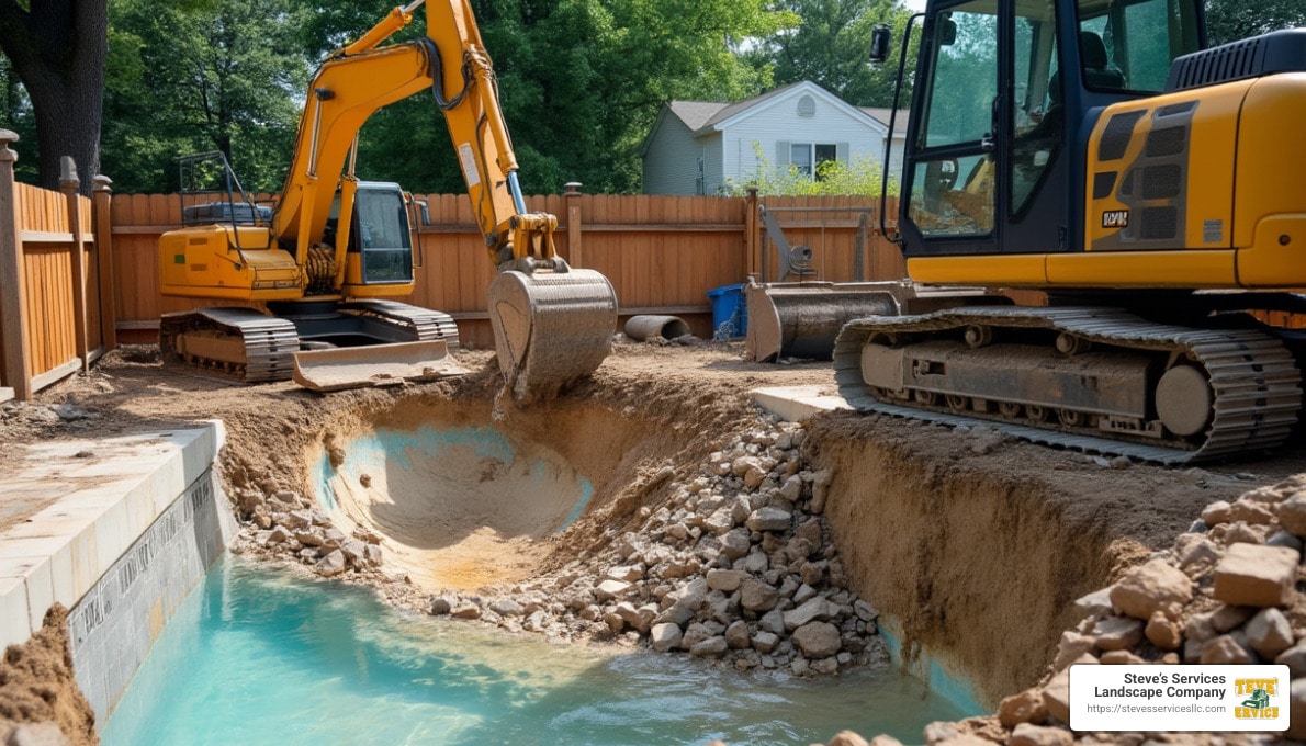 Swimming pool demolition services: Best Essential Steps 2025
