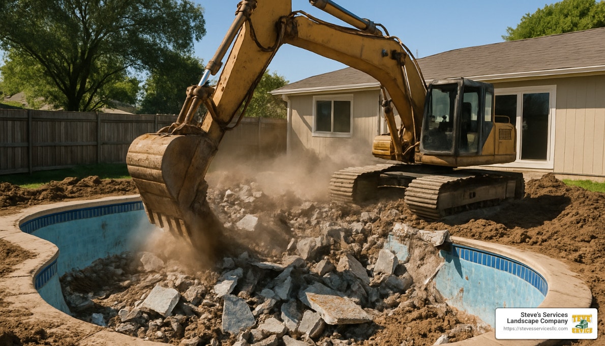 Pool Demolition and Removal: 7 Powerful Steps for Success 2025